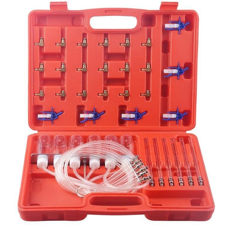 Jual Premium 6 Cylinder Diesel Injector Flow Meter Diagnostic Set ...