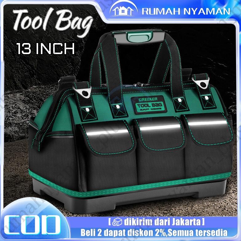 Jual [NEW] GREENER Tool Bag 13 - 23 Inch Kain Oxford Tebal Tas Alat ...