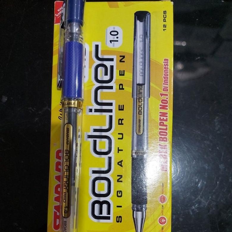 Jual ed-76 Pen boldliner standar pro 1.0 ( ptg shopee 12% mau gak mau ...