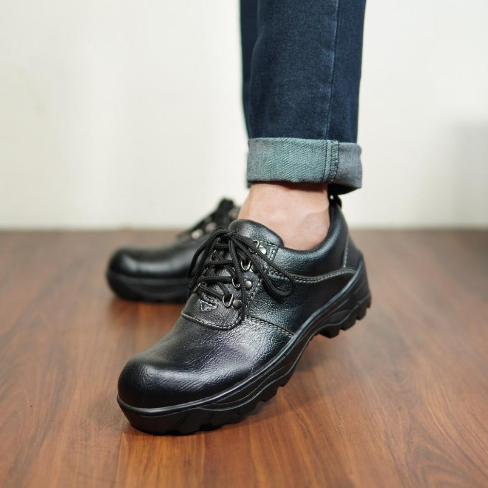 Jual Hot Sepatu Safety Ujung Besi Sepatu Boots Pria Proyek Kerja Pria ...