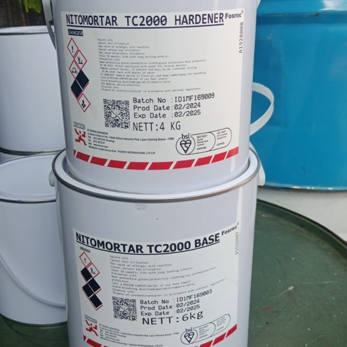 Jual Fosroc NITOMORTAR TC2000 10kgset New!! | Shopee Indonesia