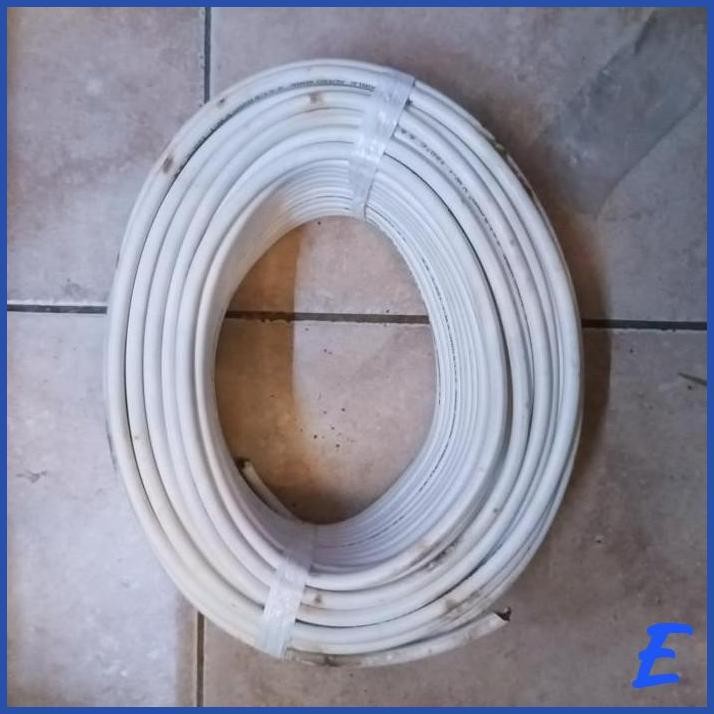 Jual | BGS | 1 METER KABEL LISTRIK SERABUT 2 X 1,5 HYO CABLE PUTIH ...
