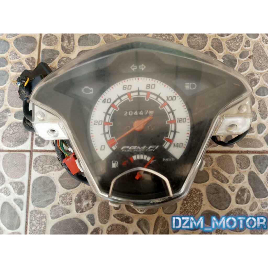 Jual spido speedometer kilometer honda beat fi lama non esp stater kasar K25 2013 2014 original ...