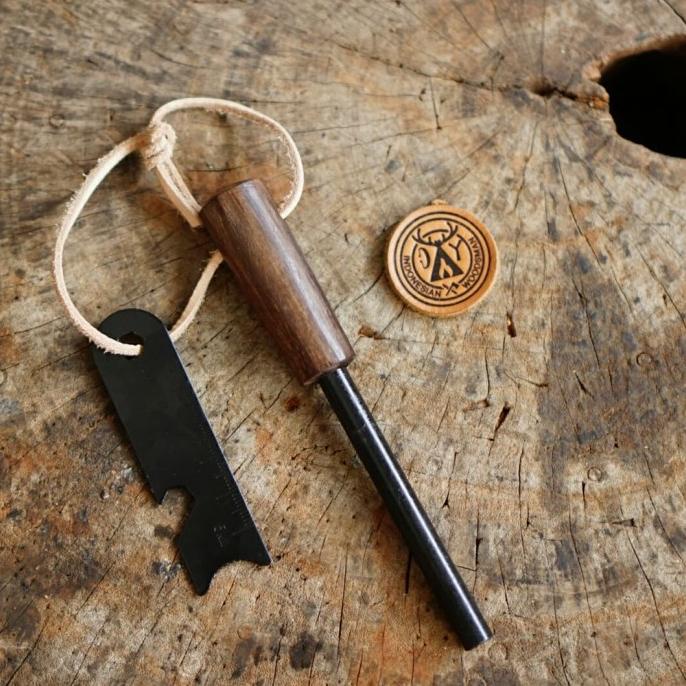 Jual fire stater ferro rod pematik api bushcraft survival | Shopee ...