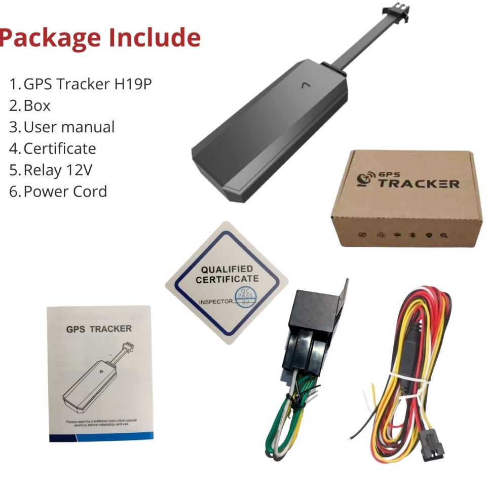 Jual Harga Promox4X8j GPS Tracker Motor H19P Gratis server wanway ...