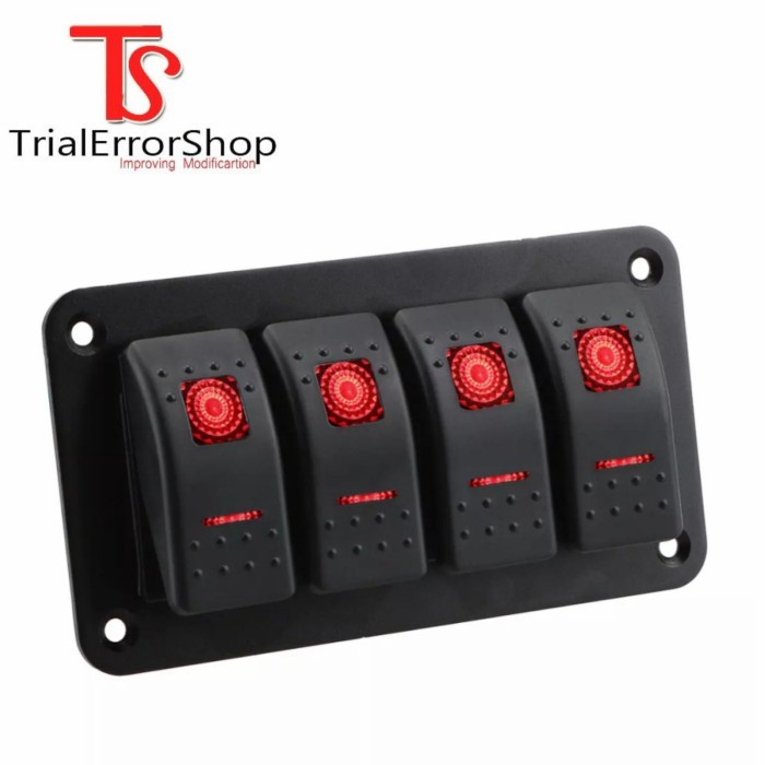 Jual Saklar Offroad 4 Gang Switch Panel Arb Models Kode Br05 | Shopee ...
