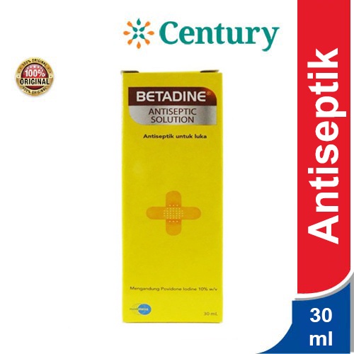 Jual Betadine Solution 30ml / obat luka / antiseptik / infeksi kulit ...
