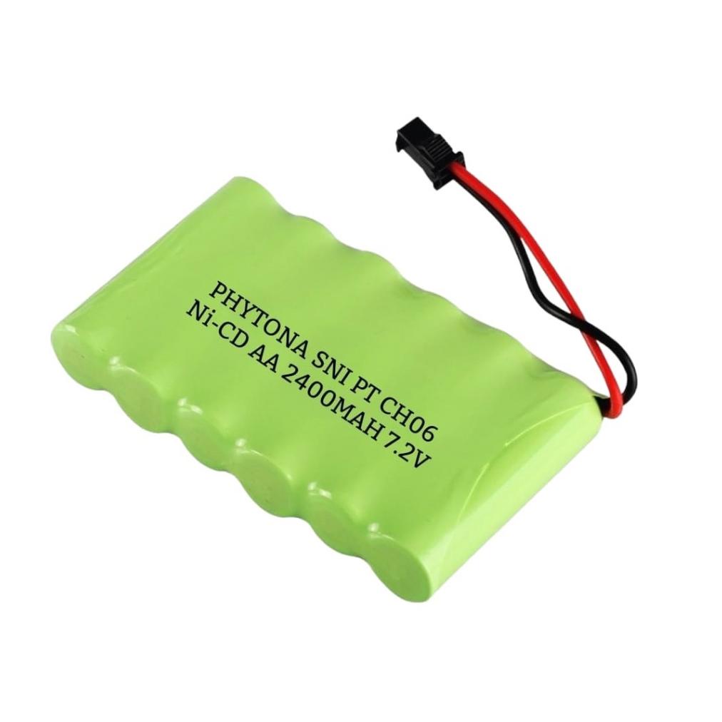 Jual Baterai Cas Mobil Remote Rc Rangkai 6 (800X6) 4800Mah 7.2Volt Ni ...