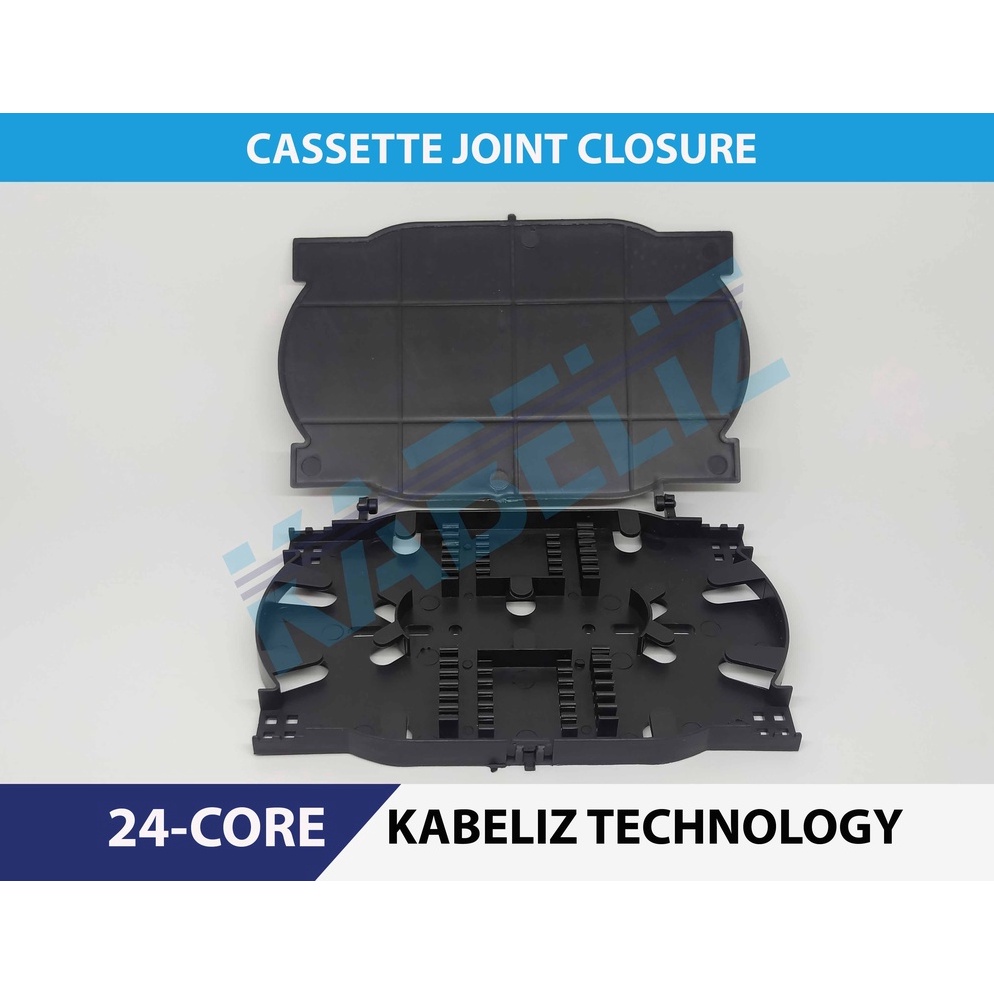 Jual MFJV2650 Tray Cassete Splice OTB 24 Core Fiber Optic Joint Closure ...