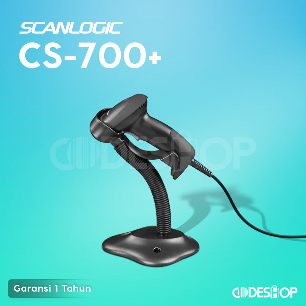 Jual BARCODE SCANNER SCANLOGIC CS-700 PLUS OTOMATIS SCAN | Shopee Indonesia