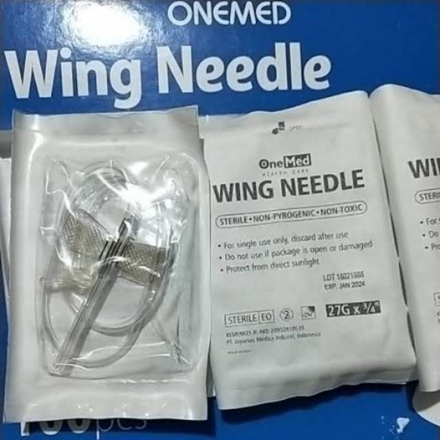 Jual Wing Needle 27G Onemed / Onemed Needle Wing 27G | Shopee Indonesia
