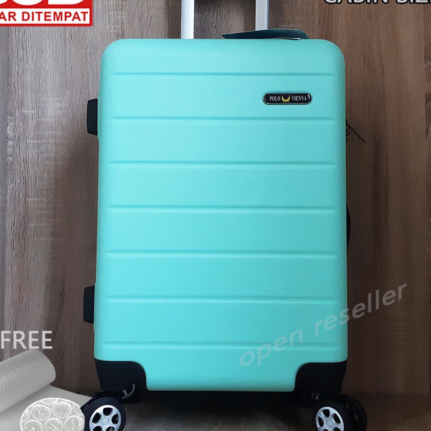 Jual (D-M☆ W] KOPER 20 INCH 001 ABS POLO VIENNA ,FREE BUBBLE WRAP KOPER ...