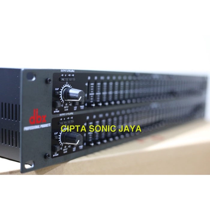 Jual equalizer eq DBX 231 black edition stereo 2 x 31 band | Shopee Indonesia