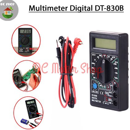 Jual ・ Multimeter DT830B DT830-B/ Avo Meter / Multitester / Avometer ...