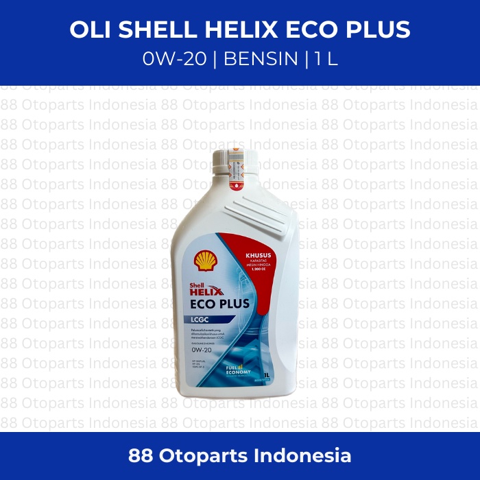 Jual OLI SHELL HELIX ECO PLUS LCGC SAE 0W-20 (1 LITER) | Shopee Indonesia