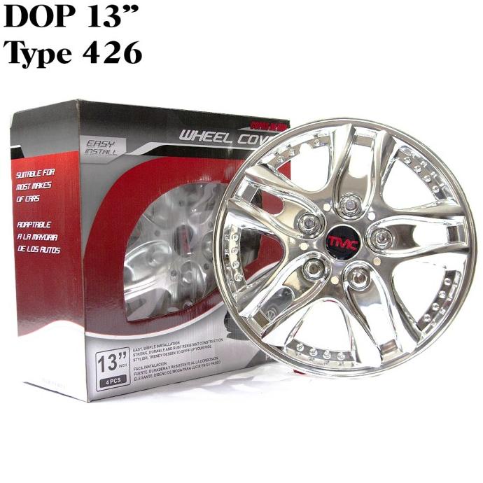 Jual WHEELDOP / DOP RODA CHROME RING 13 INCH TUTUP VELG RODA | Shopee ...