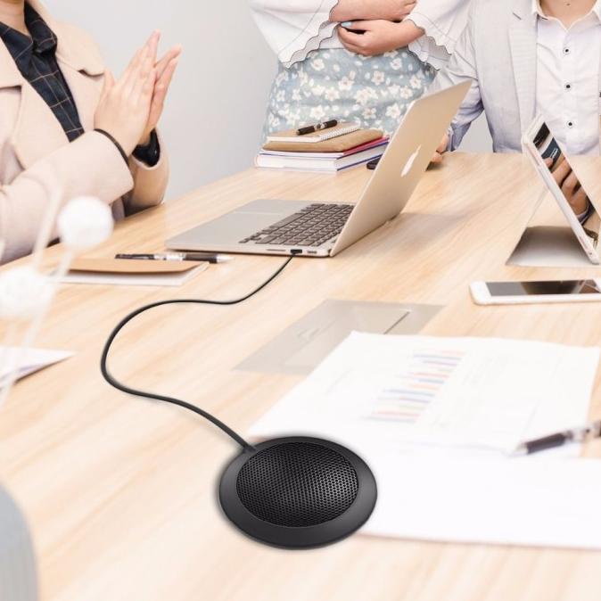 Jual Best Seller!! Microphone Speaker Meja Desktop 360 Degree ...