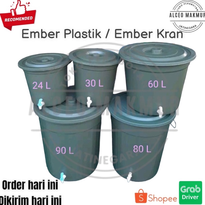 Jual Model terbaru Ember Plastik / Ember Kran / Ember 24 - 30 - 60 - 80 ...