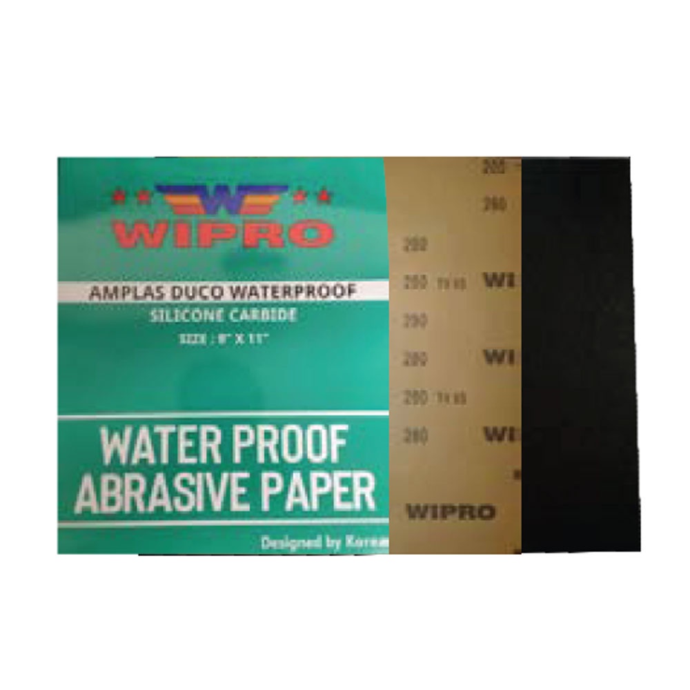 Jual Wipro Waterproof Abrasive Paper 230 x 280 CC 320 -(91-1420-0320 ...