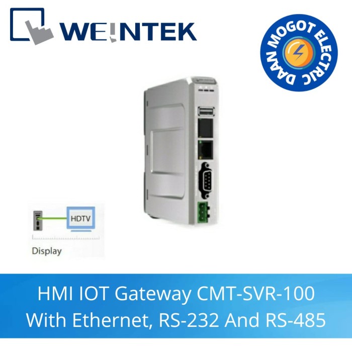 Jual NEW SERIES CMT SVR 100 CLOUD HMI WEINTEK TYPE CMT SVR 100 ORIGINAL ...