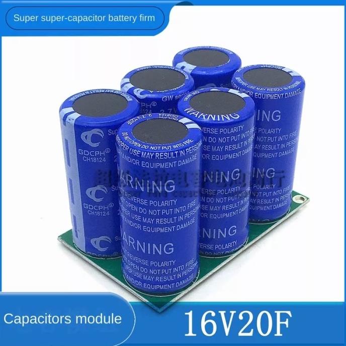 Jual Super capasitor 16v 20 farad, 6pcs/set 2.7V 120F Super Farad ...