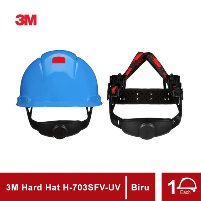 Jual 3M H-703Sfv-Uv Helm Hard Hat With Uvicator - Helm Helmet Proyek ...