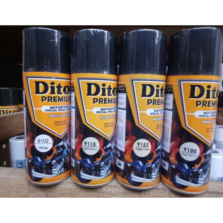 Jual Harga Termuraah.. Pilok Pilox Cat semprot Diton premium putih ...