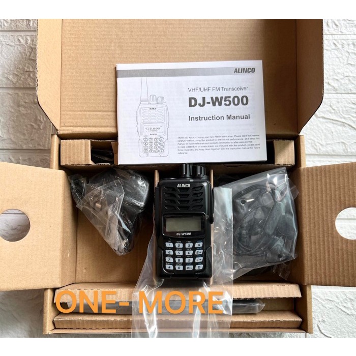 Jual HT RADIO WALKIE TALKIE ALINCO DJ W500 HT DJ-W500 DUALBAND VHF ...