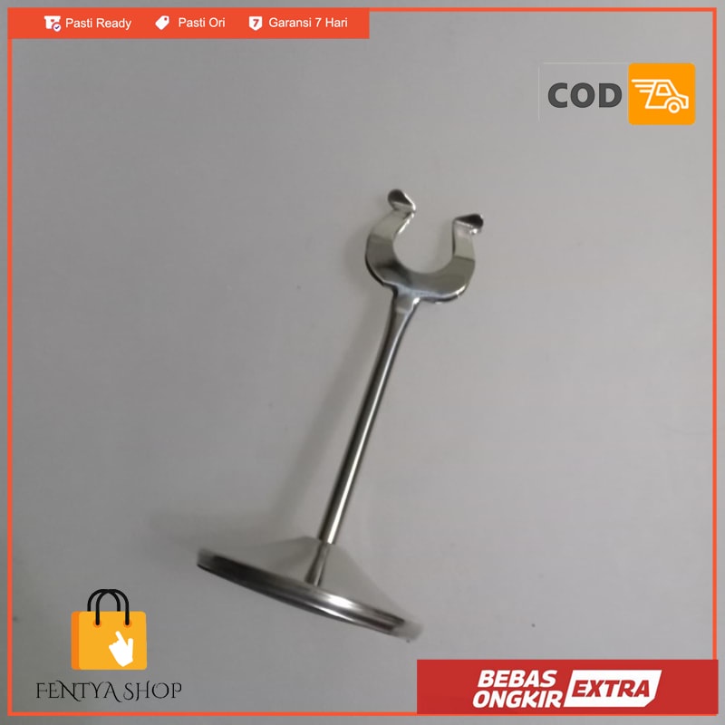 Jual menu card holder 20 cm table number stand tiang menu meja makan ...