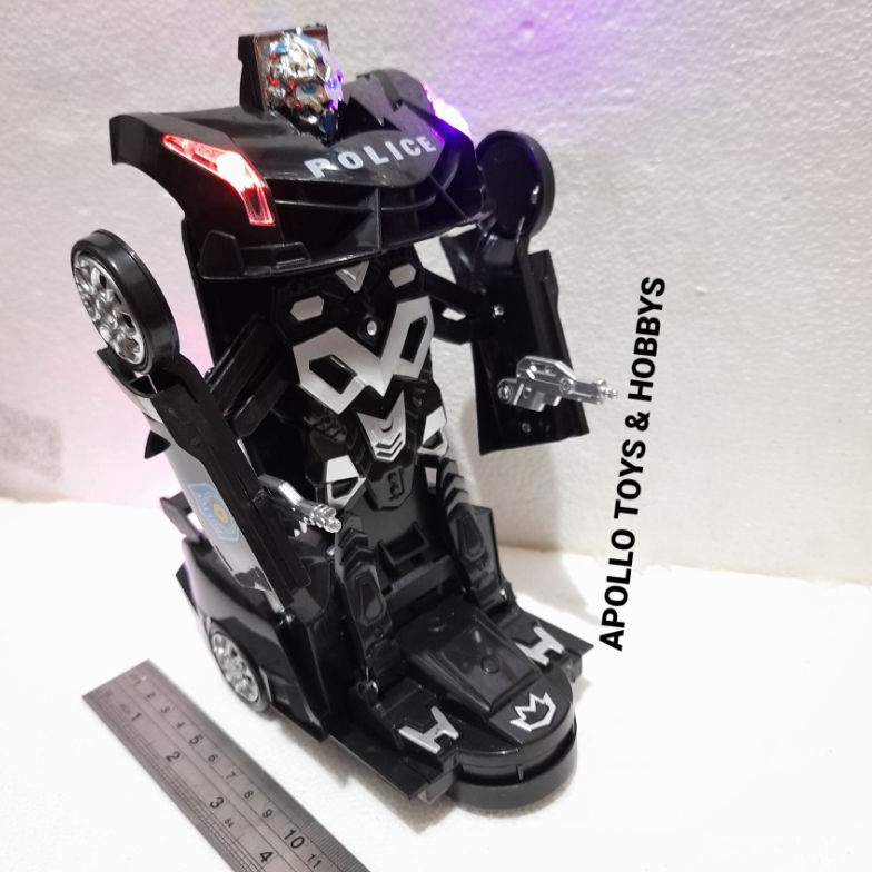 Jual SHOPEE MALL MAINAN ANAK MOBIL POLISI BERUBAH ROBOT SUPER KERENNN ...