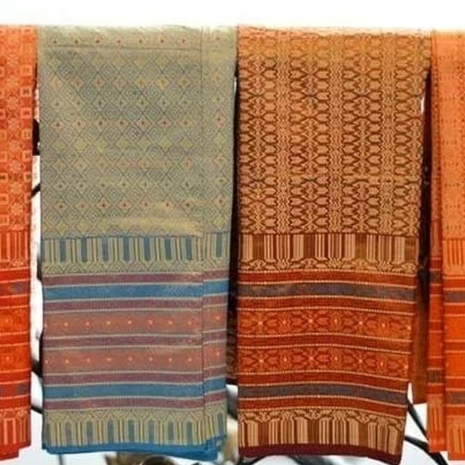Jual Set Kain Songket & Selendang Adat Sumatera | Shopee Indonesia