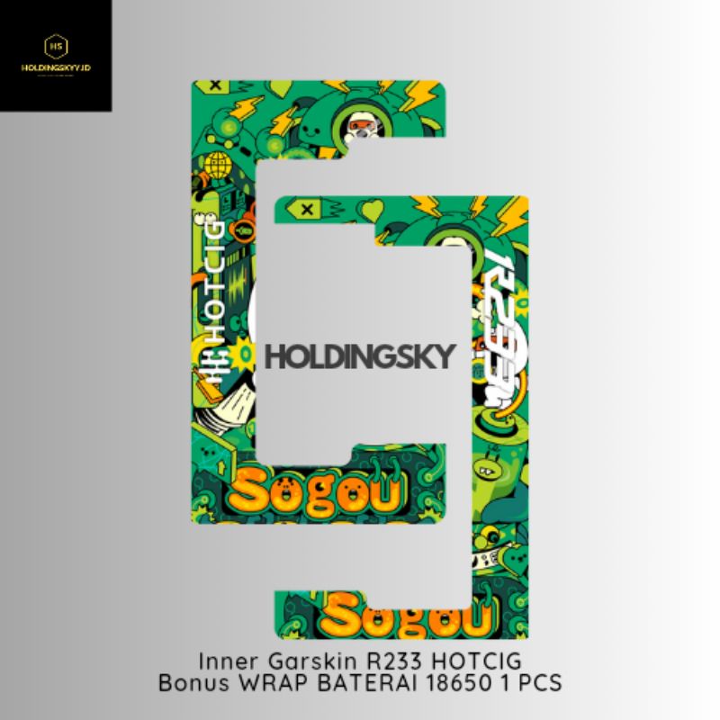 Jual Holdingskyy - Premium Stiker Inner Garskin + Original Motif R233 ...