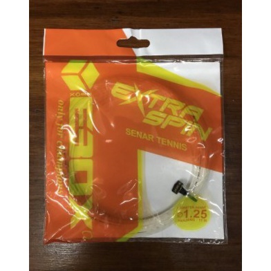 Jual - mu senar raket tenis Ebox extra spin y Kemasan Baru Best Seller ...