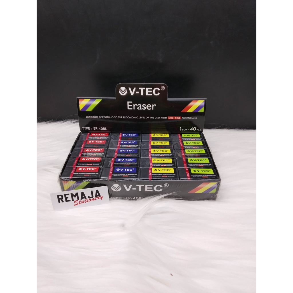 Jual Penghapus V-Tec ER-40BL Per Biji ( Kecil ) | Shopee Indonesia