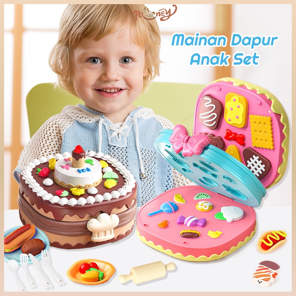 Jual Poney Mainan kue ulang tahun plastisin lilin kue ulang tahun diy ...