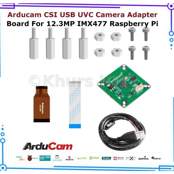 Jual Arducam CSI USB UVC Camera Adapter Board 12.3MP IMX477 Raspberry ...