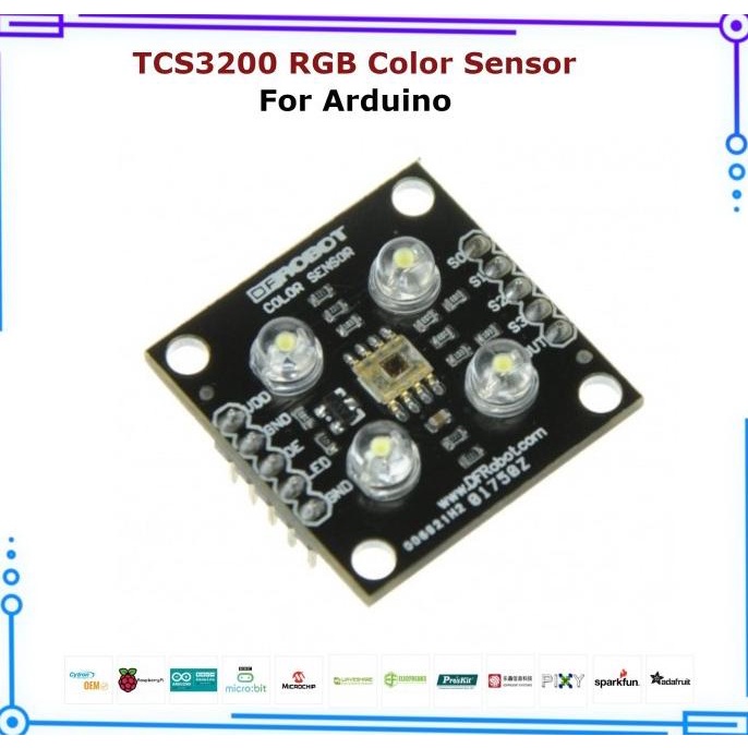Jual DFRobot TCS3200 RGB Color Sensor For Arduino | Shopee Indonesia
