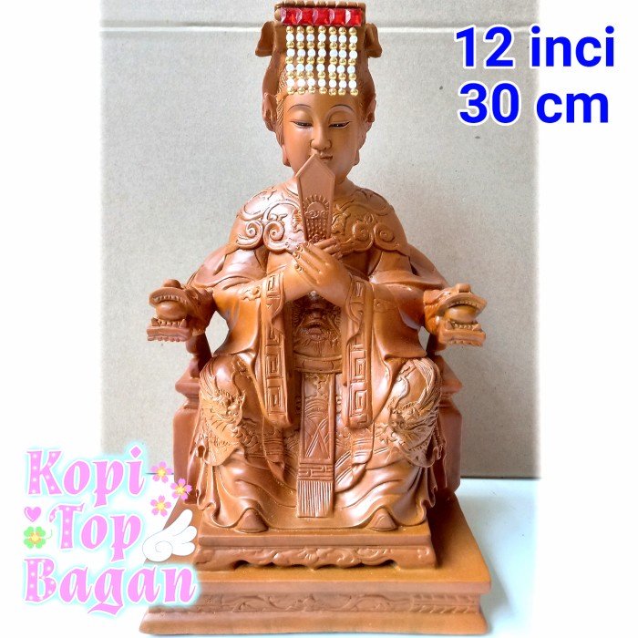 Jual Patung Dewi Laut Maco Macu Ma Co Po Macupo 12 inci 30 cm kayu ...