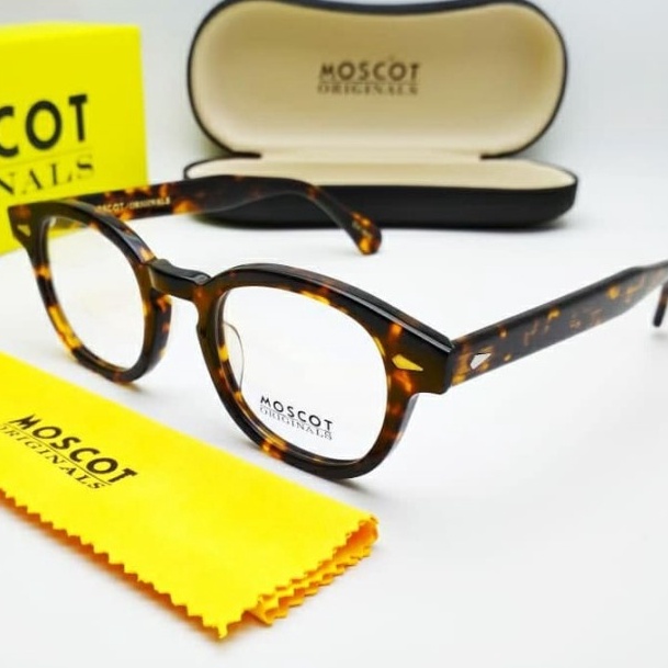 Jual BigSale Moscot Lemtosh tortoise glossy Medium size (frame only ...