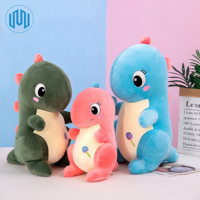 Jual Boneka Dinosaurus Imut Lucu Empuk Plush Cotton Soft Kado Pacar ...
