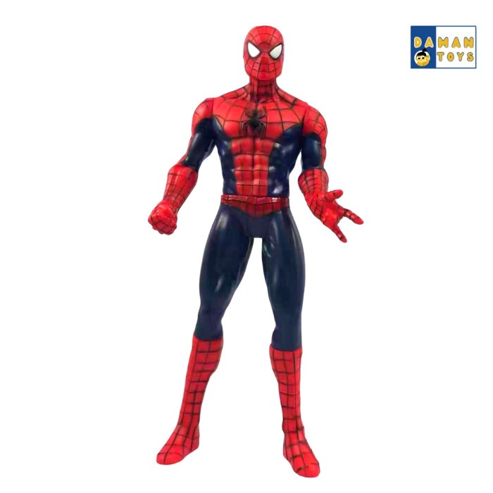 Jual Mainan Spider man Besar Superhero Iron Spiderman Venom Titan Hero ...