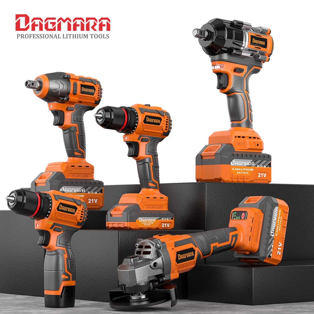 Jual Dagmara seri orange Brushless Heavy Duty Cordless tools(impact ...