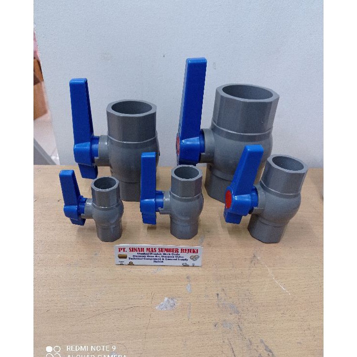 Jual - Ball Valve PVC 08 Merk FRAP ukuran 1 1/2 inch u Kemasan Baru ...