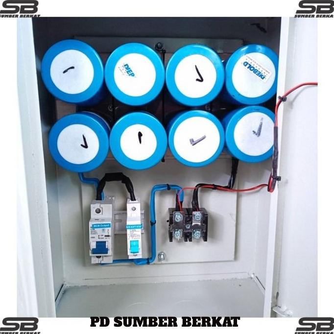 Jual Kapasitor Bank 12V 24V 48V Dc Capacitor Bank Dc Plts Box Panel ...
