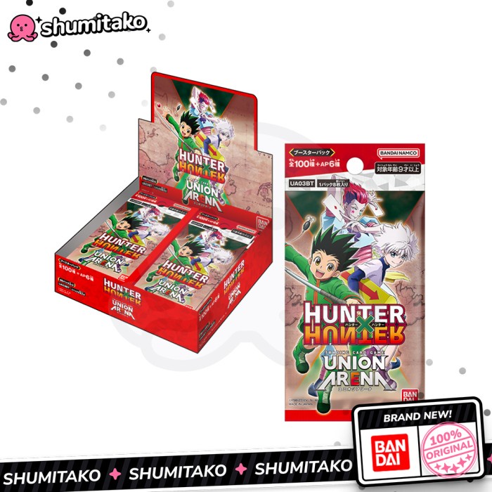 Jual Kartu Union Arena TCG Cards Hunter X Hunter Booster Box by Bandai | Shopee Indonesia