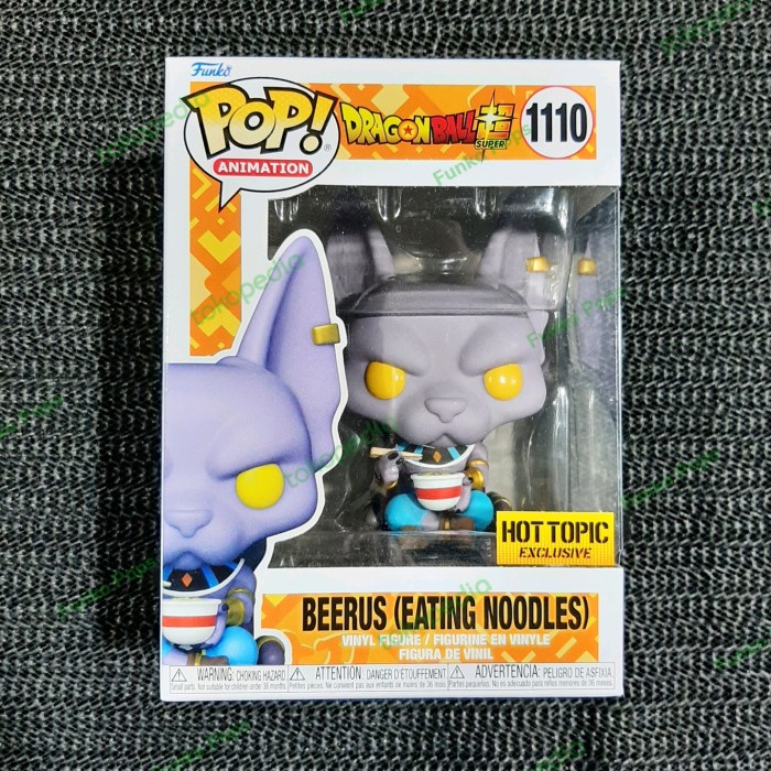 Jual Funko Pop! Dragon Ball Z : Beerus (Eating Noodles) | Shopee Indonesia