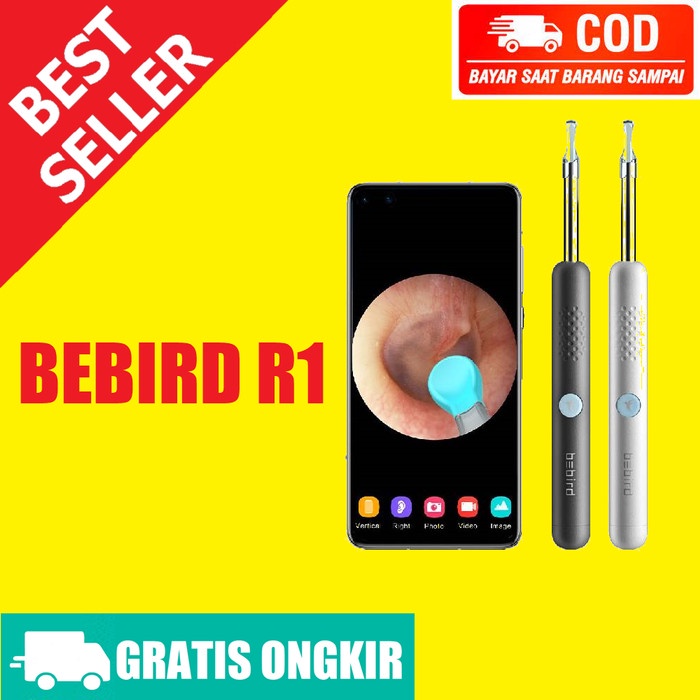 Jual Bebird R1 Pembersih Korek Kuping R 1 Telinga Electric Kamera Smart ...