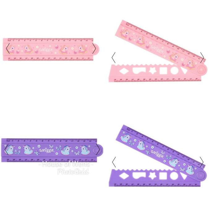 Jual TER-UPDATE SMIGGLE UNICORN UNIVERSE FOLDUP RULER ORIGINAL ...