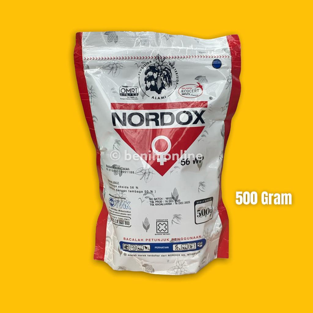 Jual FUNGISIDA - NORDOX 56 WP 500 GRAM Tembaga oksida - Bakterisida ...
