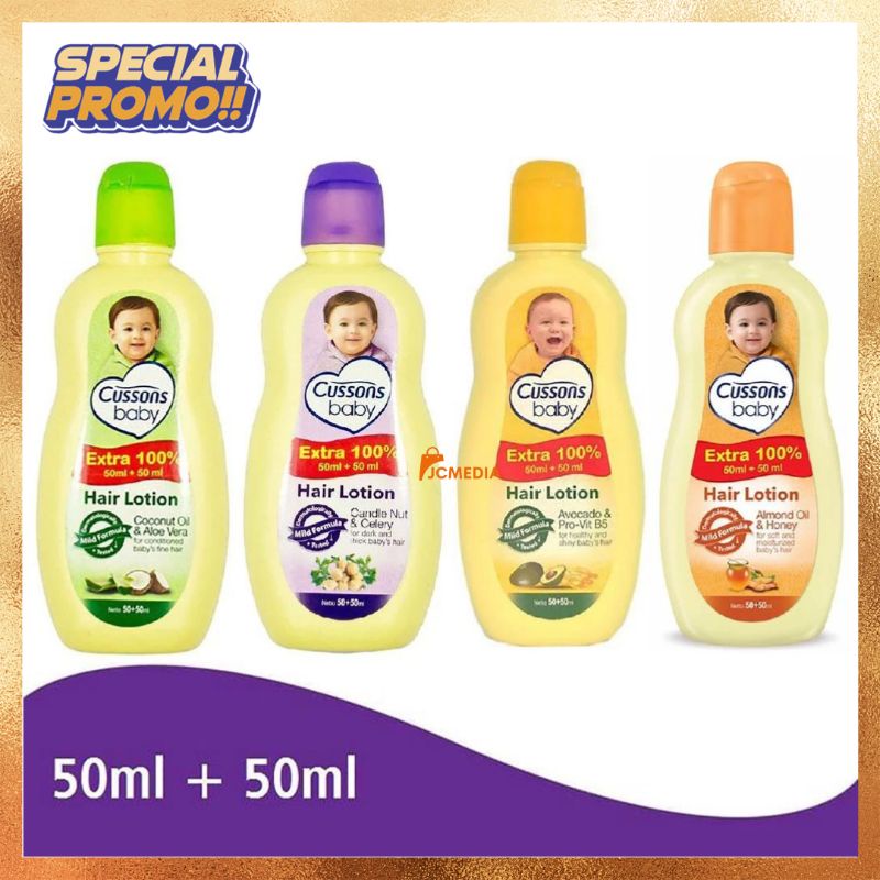 Jual Cussons Baby Hair Lotion - Minyak Rambut Bayi Berkualitas - Hair ...